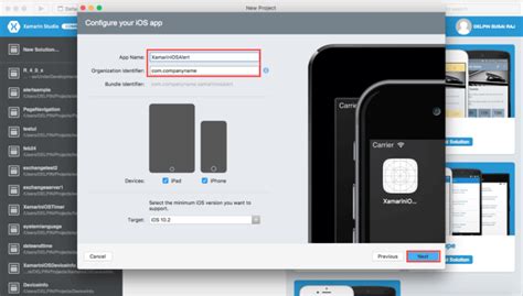 Create An Alert Dialog In Xamarin Ios App