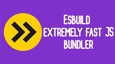 Esbuild The Incredibly Fast 💨 And Promising Bundler 📈 Antoine Caron