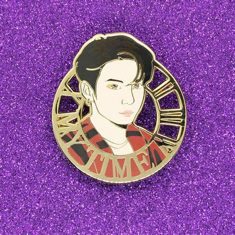 Bts Jungkook My Time Enamel Pin — Kimchi Kawaii