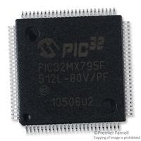 PIC32MX795F512L 80V PF Microchip Microcontrollers Distributors Price Comparison And