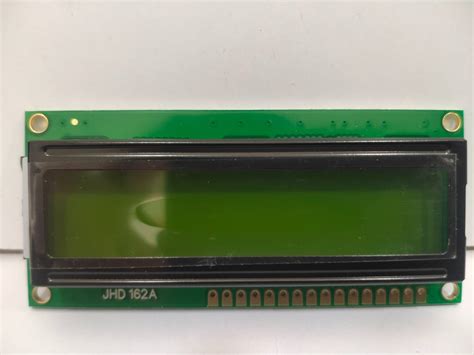 Rectangle Plastic JHD Graphics LCD Character Display X Resolution