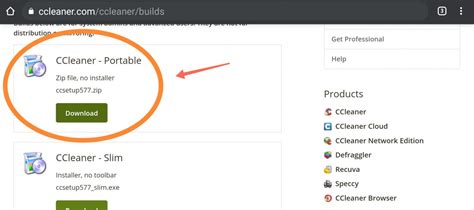Download Ccleaner Portable 2023 For Windows 10 8 7