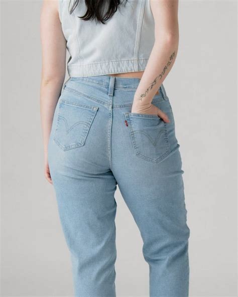 High Waisted Mom Jeans Blue Levis® Nl High Waisted Mom Jeans Blue Levis® Nl