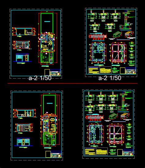Housing Module In Dwg 751 25 Kb Cad Library