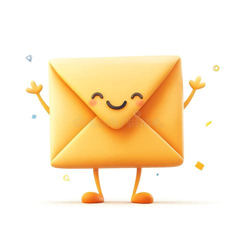 Friendly Animated Envelope With Arms And Legs Stock Illustration Illustration Of Creativity