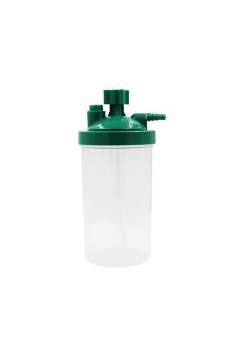Unreusable Oxygen Humidifier Bottle For Oxygen Regulator Flowmeter Lovtec