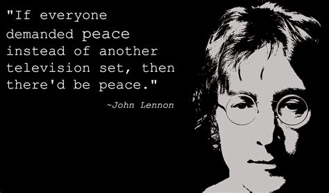 John Lennon Peace Quotes Quotesgram