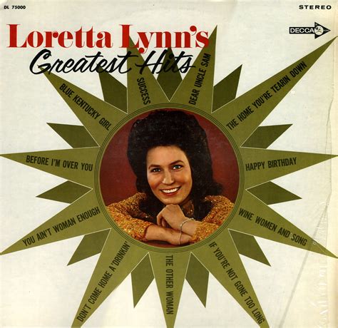 Loretta Lynns Greatest Hits From Decca Records The Folks Flickr