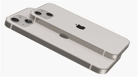 Apple Iphone 13 E 13 Mini Branco Modelo 3d Turbosquid 1753751