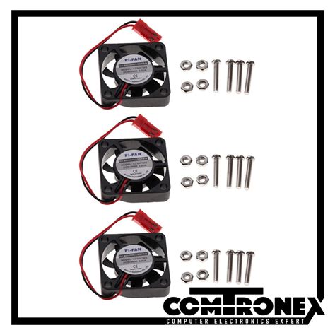 X Fan Micro Cooling V A X X Mm With Screws For Raspberry Pi Orange Pi Shopee Philippines