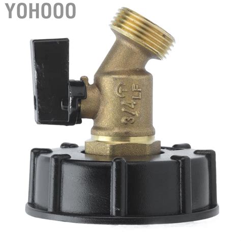 Yohooo Ibc Tote Tank Adapter Drain Hose Connector Faucet Tap Valve Fitting Part Eco Shopee