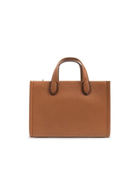 MICHAEL Michael Kors Logo Detailed Strapped Tote Bag In Brown Lyst