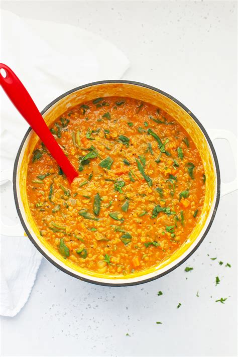 Cozy Curry Lentil Soup • One Lovely Life