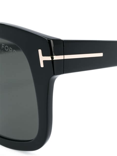 Tom Ford Eyewear Thor Square Sunglasses Black Farfetch