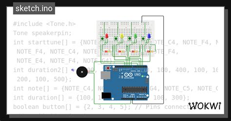 Music Wokwi Esp32 Stm32 Arduino Simulator