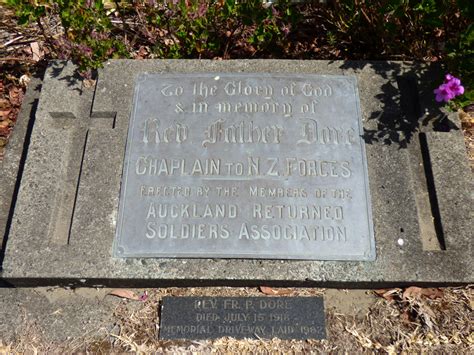Father Patrick Dore Memorials Foxton Nz History