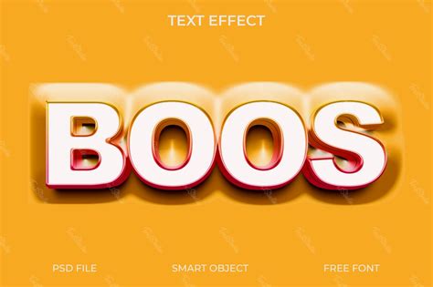 3d Bubble Text Effect On Vibrant Background Photoshop Premium Psd File