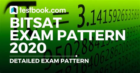 Bitsat Exam Pattern 2020 Check Bitsat Paper Pattern Here