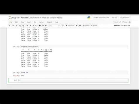 Propositional Logic Using Python YouTube