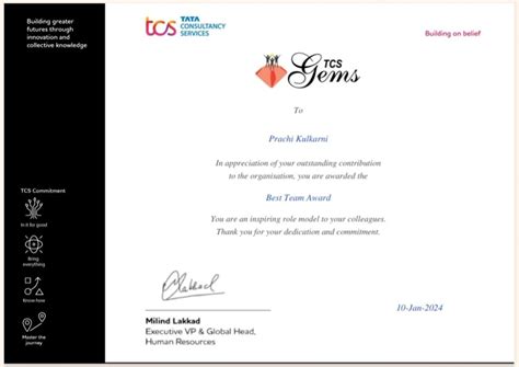 Prachi Kulkarni On Linkedin I Am Happy To Share That I Have Received