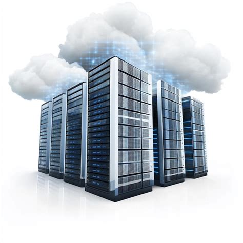 A Vps Server With Virtualized Resources For Multiple Users Premium Ai Generated Image