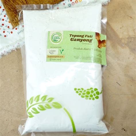 Jual Tepung Pati Ganyong 500gram Lingkar Organik Tepung Organik Pati
