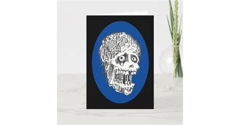 Zombie Birthday Card Zazzle