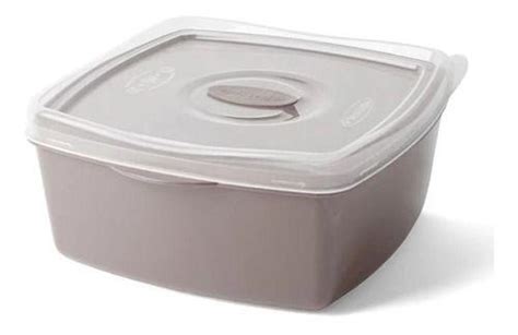 Pote Marmita P Micro Ondas Freezer Plasvale 25l Bpa Free Marmitas