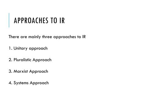 Human Resource Management Industrial Relations Pptx