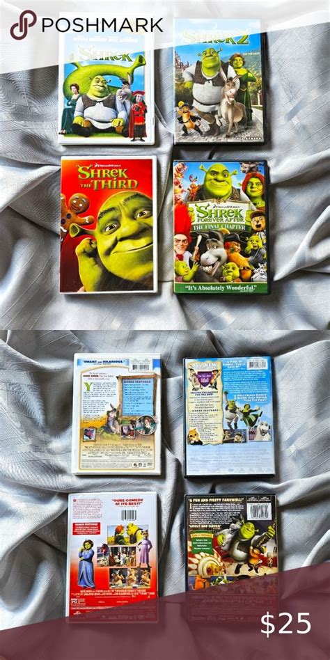 Dreamworks Shrek DVD Bundle Shrek Dvd Dreamworks Shrek
