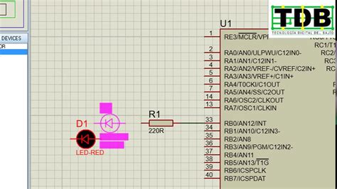 Ejemplo 1 “blink” Usando Pic C Compiler V5 Y Proteus 8 Youtube
