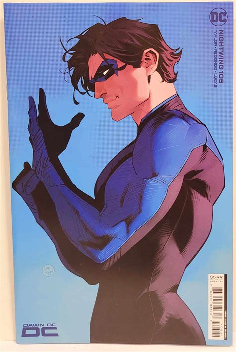 Nightwing Cvr B Dan Mora Card Stock Var 105 Baú Das Hqs