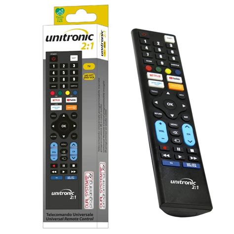 Unitronic 21 Telecomando Dual System Programming Per 2 Apparecchi