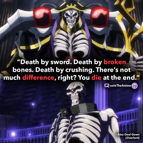 12 Amazing Overlord Quotes Hq Images