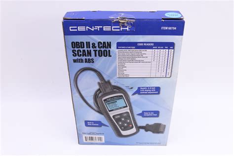 Cen Tech 60794 Abscanobd Ii Automotive Diagnostic Tool
