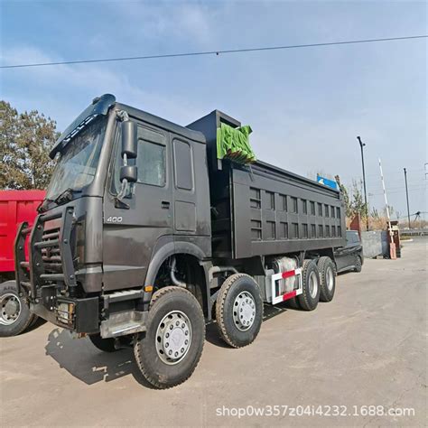 二手车工厂出口豪沃自卸车 12轮土方翻斗车 右驾驶舱渣土车厢货车 阿里巴巴