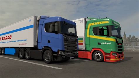 Ets LOW DECK Chassis Addon For Eugene Scania NG YouTube