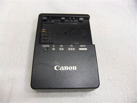 Yahooオークション Canon キャノン 純正 バッテリー充電器 Lc E6 バ