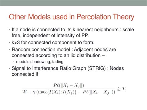 Ppt Stochastic Geometry And Random Graphs For The Analysis And Design Of Wireless Networks