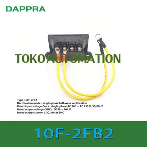 Jual 10f 2fb2 10f 2fb2 Motor Ship Brake Half Wave Rectifier Module St86 Jakarta Utara