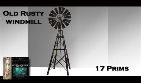 Second Life Marketplace Old Rusty Windmill Boxed
