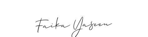 91 Faika Yaseen Name Signature Style Ideas Awesome Esignature