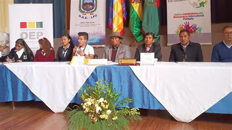 TED La Paz DDE y FES lanzan la convocatoria para la Elección de Gobiernos Estudiantiles