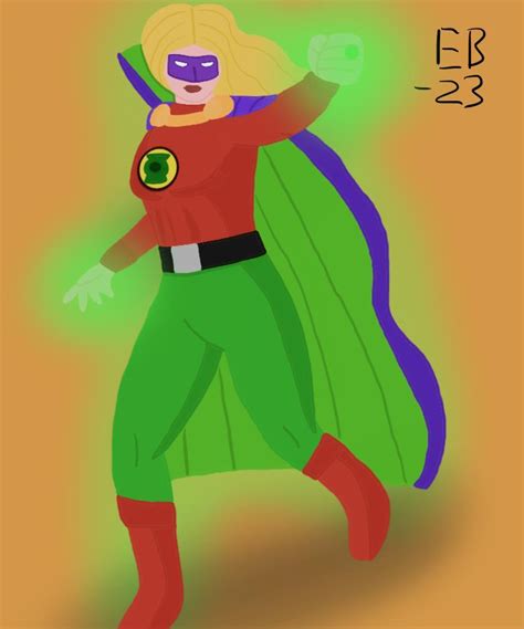 Green Lantern Alana Scott By Leck Zilla On Deviantart