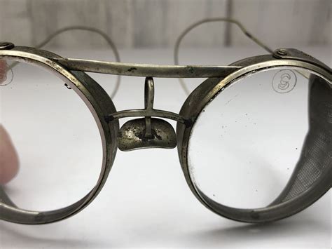 Vintage Kings Safety Glasses Goggles Motorcycle Steam Gem
