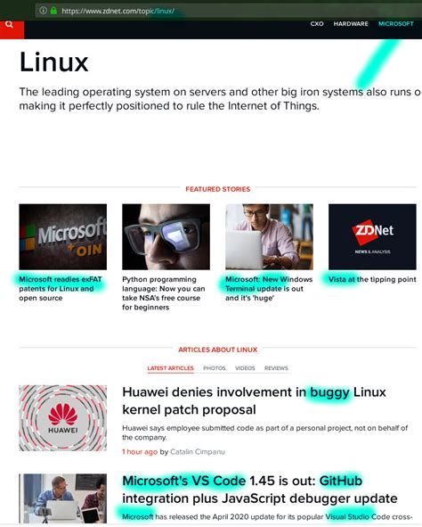 Today In Zdnet Linux Linux Is Not Secure And You Should Use