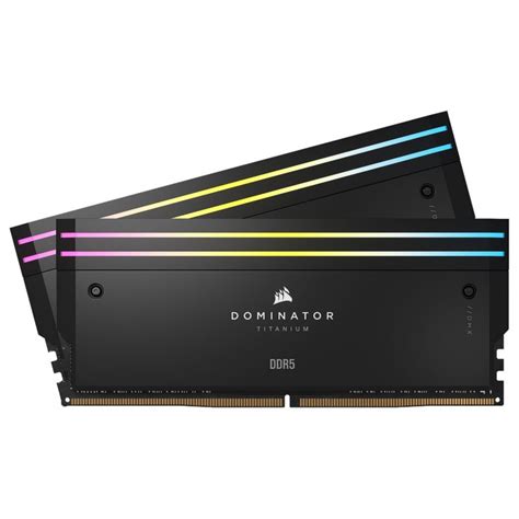 Corsair Dominator Titanium Ddr5 Rgb 64 Go 2 X 32 Go 6000 Mhz Cl30