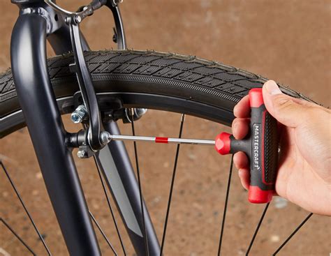 Mastercraft T Handle Hex Key Set Allen Wrench Set Sae Rust Resistant Cr V Steel 10 Pc