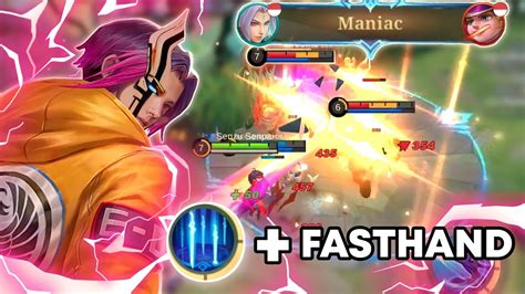 Maniac Ling Fasthand Super Aggressive On Point Retribution Destroys All Enemy Mobile Legends