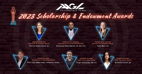 Current Endowment Award Winners Foundation Of The Aagl